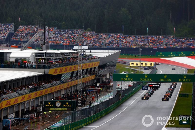 Fotogallery F1 | La Sprint bagnata del Red Bull Ring
