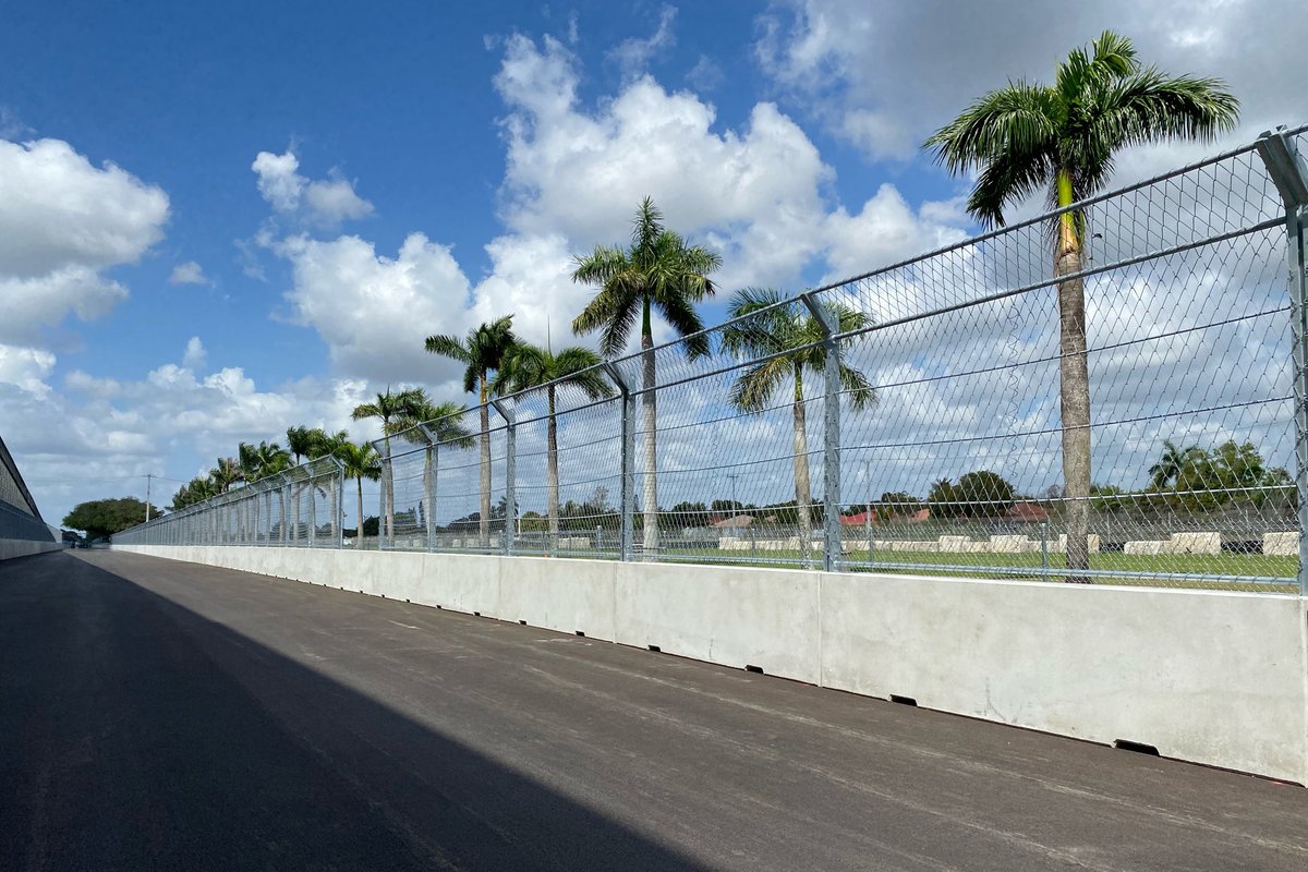 Galería: así se prepara Miami para albergar la carrera de F1