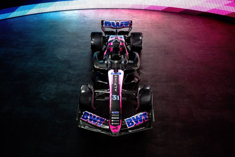 Alpine lance son A524 pour la saison 2024 de F1