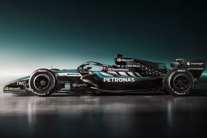 Mercedes reveals new-look F1 car for 2026