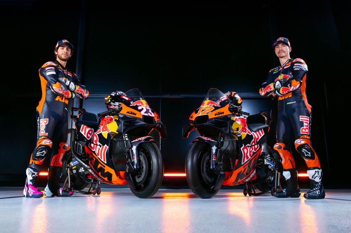 KTM and Tech3 unveil identical 2025 MotoGP liveries