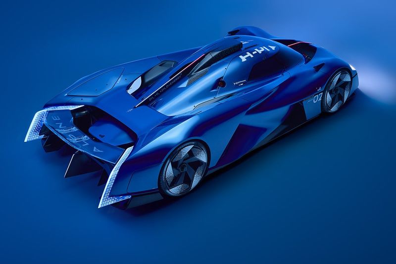 Alpine révèle un prototype hydrogène aux 6 Heures de Spa