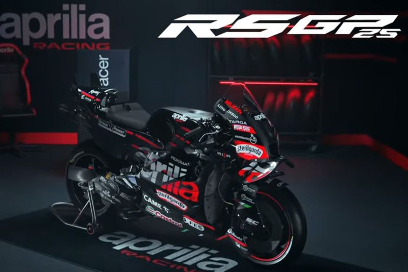 MotoGP | Aprilia: ecco la RS-GP25 con il numero 1 di Jorge Martin