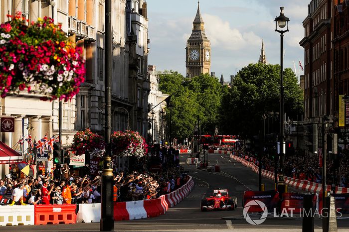 Las mejores fotos de la exhibición de la Fórmula 1 en Londres