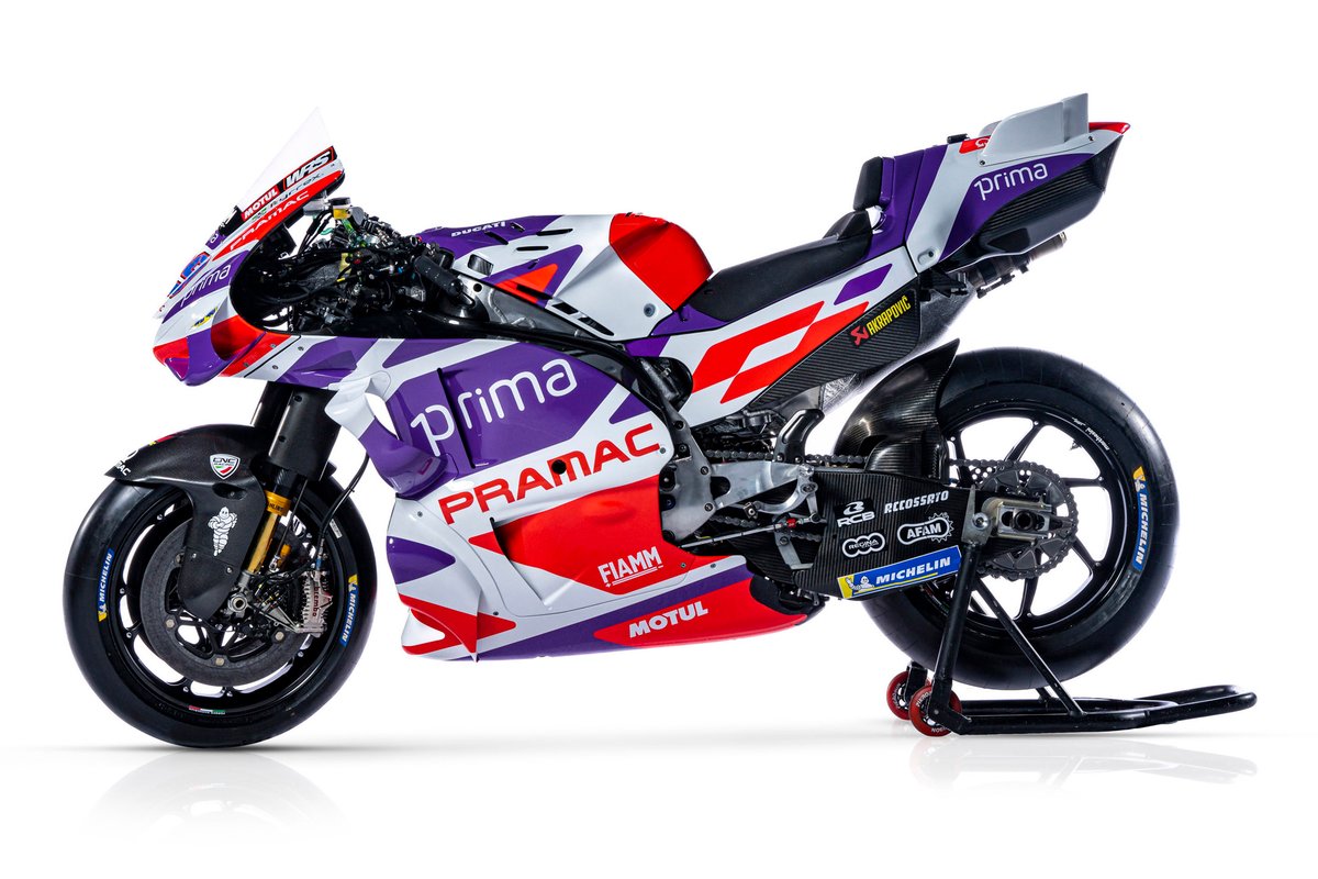 Todas las fotos de la nueva moto de Pramac para MotoGP 2023