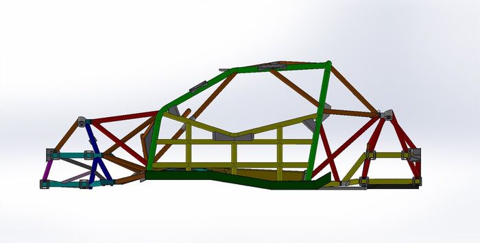 Supercars unveils CAD drawings of Gen3 chassis