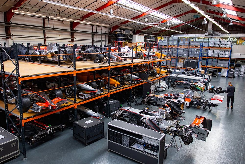 McLaren y cómo reutilizan su antigua fábrica de F1