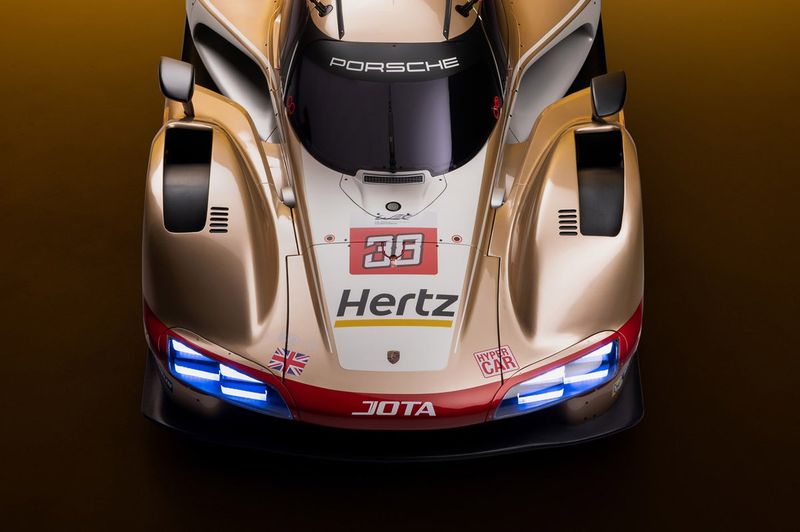 Jota dévoile la livrée de sa Porsche Hypercar pour le WEC