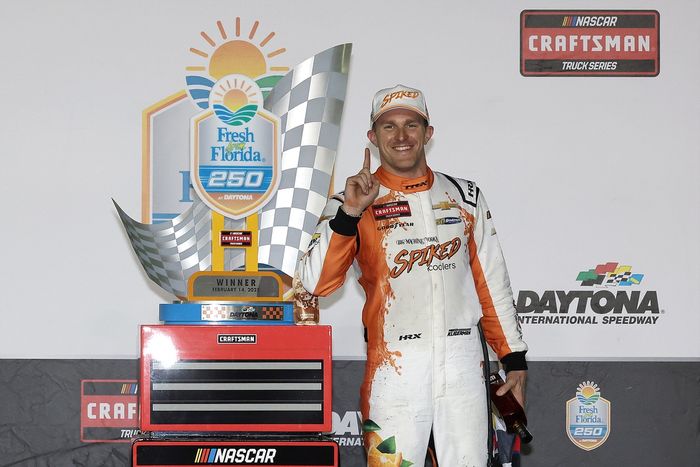 Parker Kligerman disqualified, losing NASCAR Truck win at Daytona