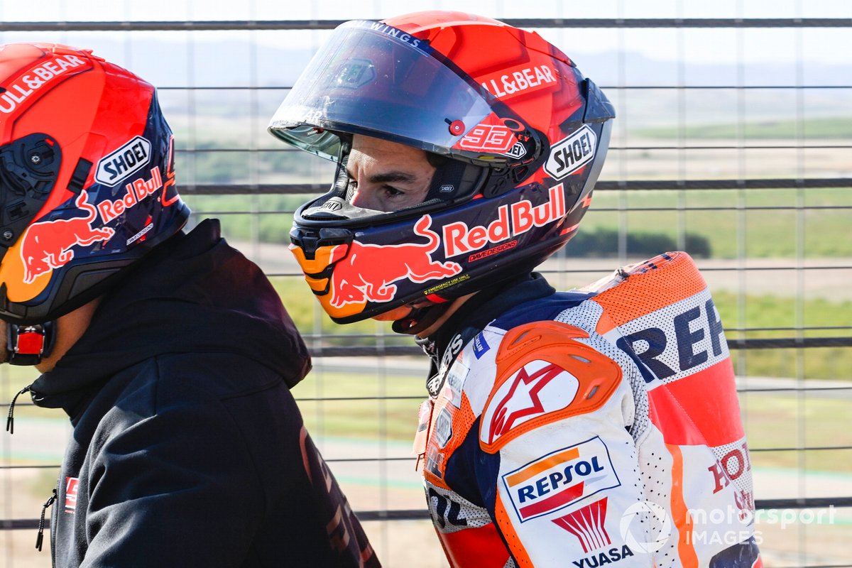 Márquez: "Por primera vez no tuve miedo en la caída"