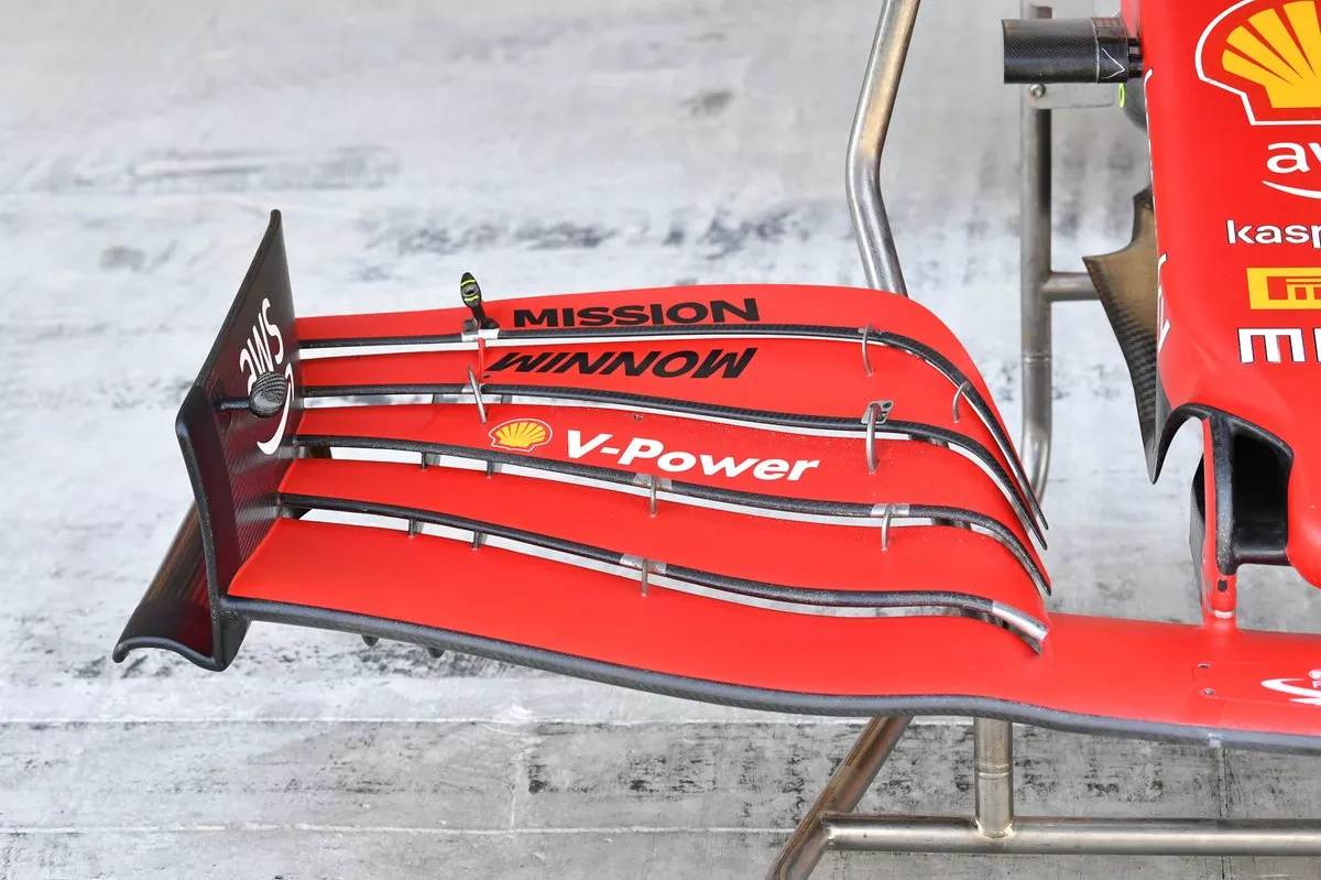 In pictures: latest Ferrari technical developments from Yas Marina ...