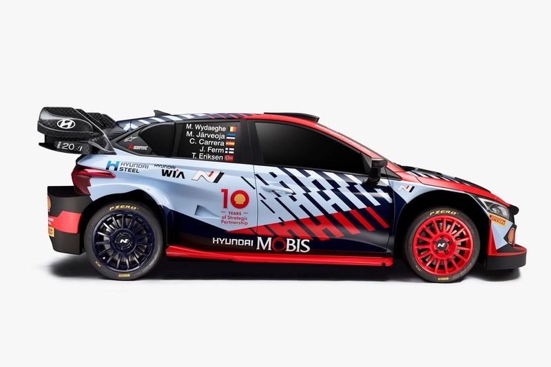 Gallery WRC | Le livree delle 3 Rally1 che si giocheranno i titoli