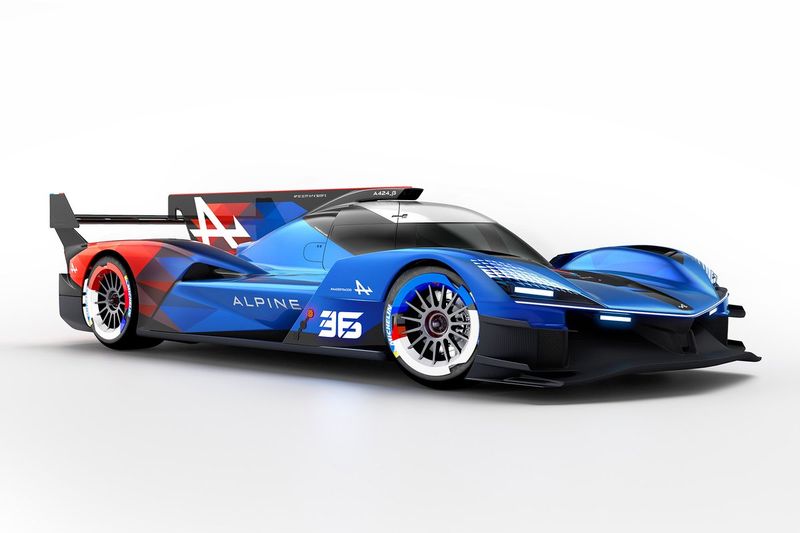 Alpine dévoile son prototype LMDh pour 2024