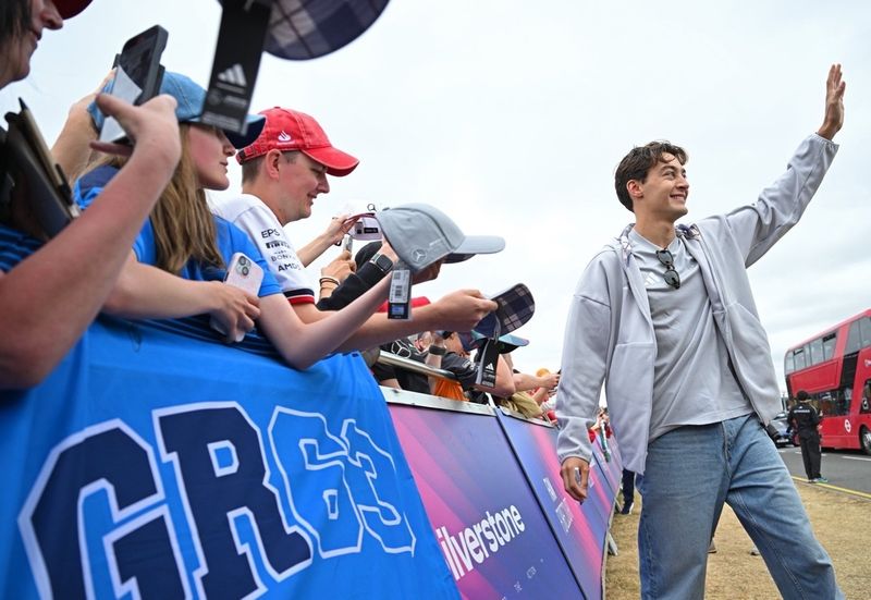 La grille de départ du GP de Grande-Bretagne F1 2025