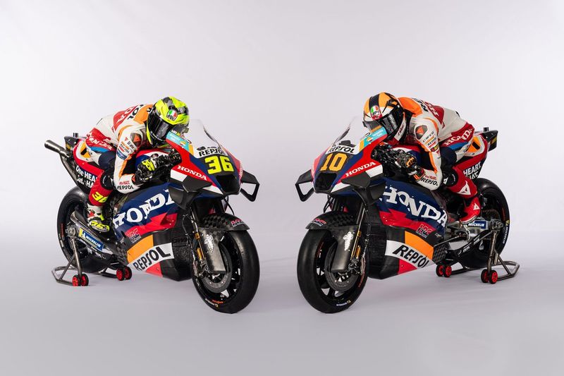 Foto's: De nieuwe livery van Repsol Honda vanuit alle hoeken