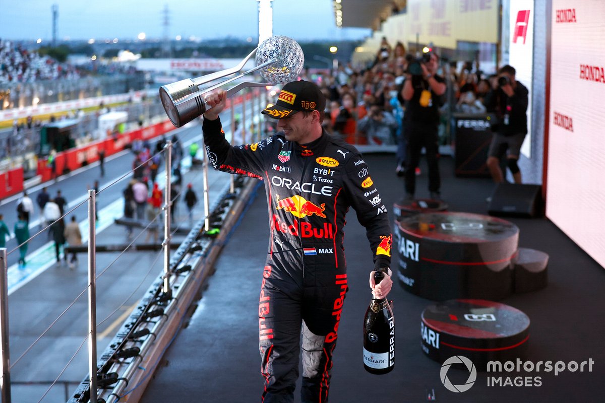 GALERÍA: Verstappen bicampeón en el GP de Japón F1