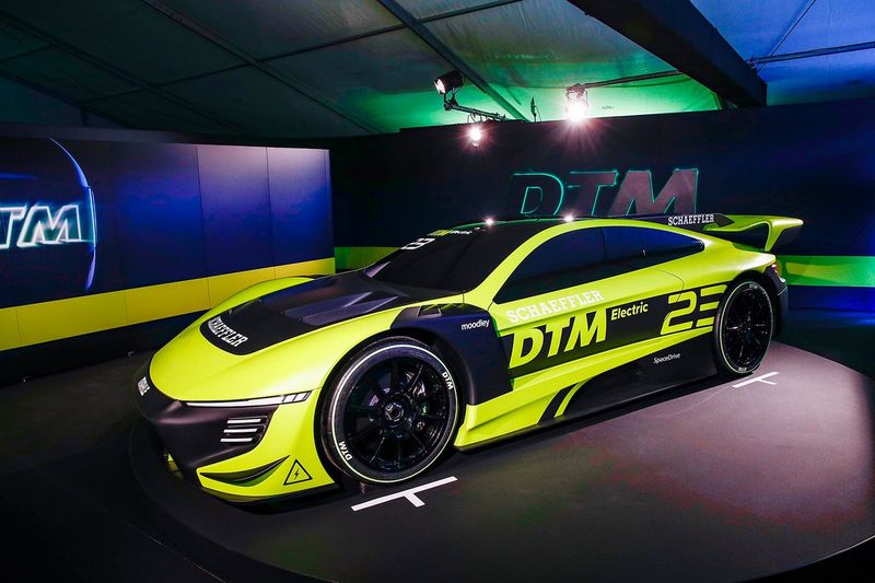 DTM showcases model for 1000bhp electric prototype