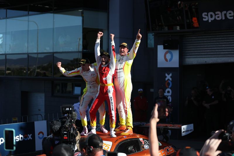Bathurst 12 Hour: SunEnergy1 wins after dramatic late crash