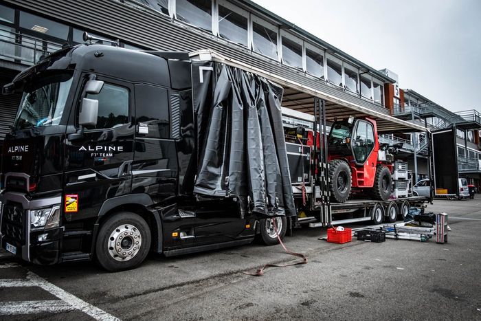 Foto's: F1-circus arriveert op Spa-Francorchamps