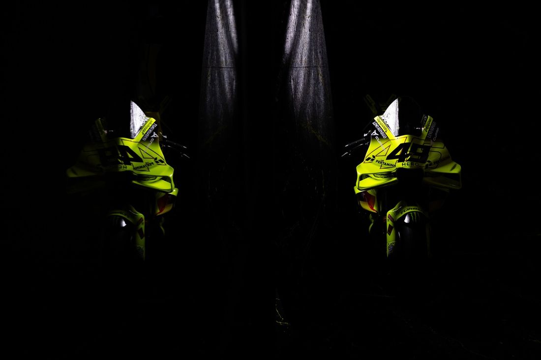 VR46 livery, in photos MotoGP
