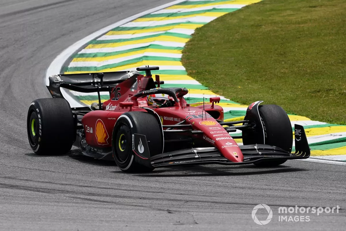 Ferrari FP1 report: Charles Leclerc P2, Carlos Sainz P4 | 2022 F1 Brazilian GP