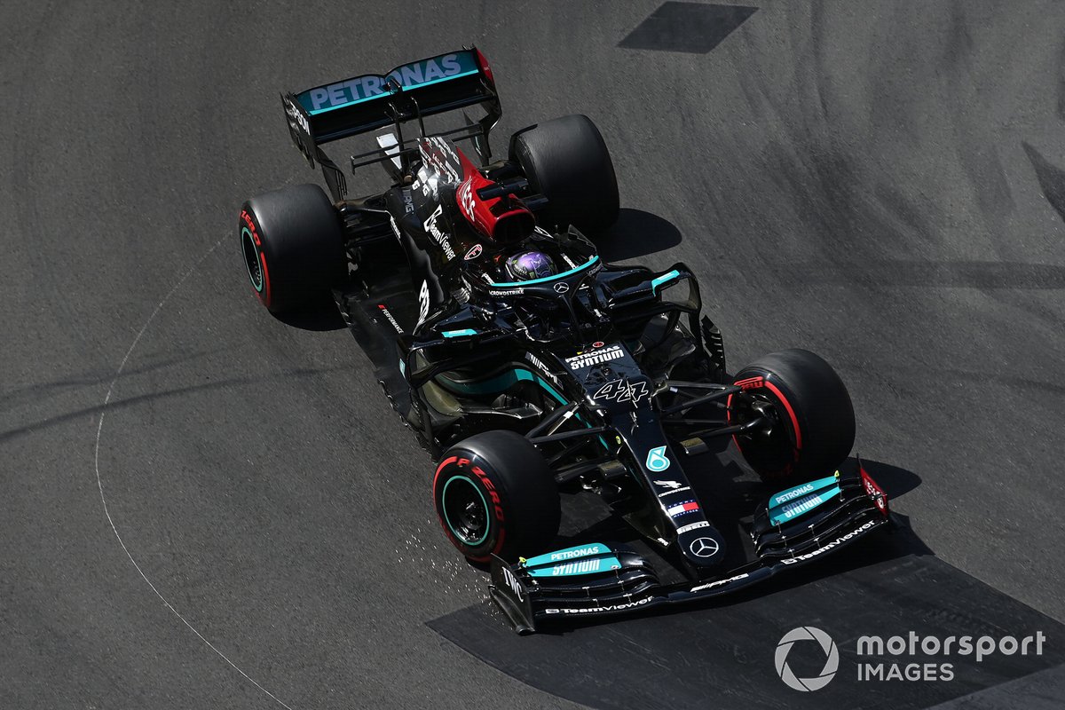 Mercedes busca desesperadamente la razón de su déficit en Mónaco