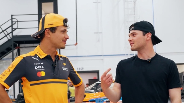 Lando Norris explora Indy junto a Pato O'Ward - IndyCar Videos