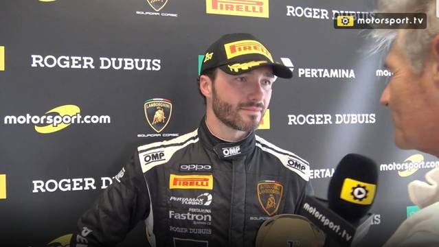 First in race 1 for Ryan Hardwick - Lamborghini Super Trofeo Videos