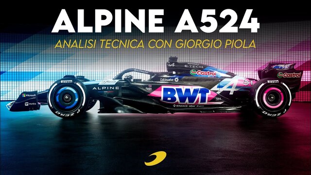 ALPINE A524: rimane la VASCA, ma il resto è NUOVO - con Giorgio Piola ...