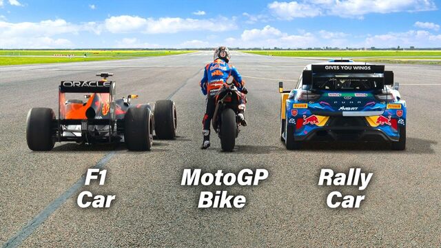 F1 Car vs MotoGP Bike vs Rally Car: Ultimate Drag Race! - General ...