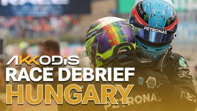 Pole Position, Double Podium & More | 2022 Hungarian GP Akkodis F1 Race ...