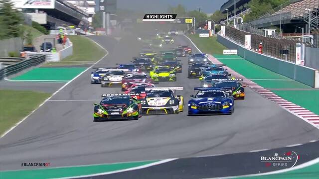 Blancpain GT Endurance Barcelona: Race highlights - GT World Challenge ...