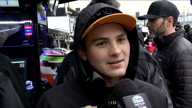 IndyCar: Patricio O'Ward interview at COTA - IndyCar Videos