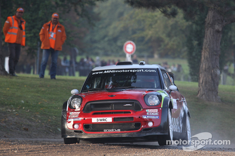 MINI WRC Rallye de France leg 1 summary