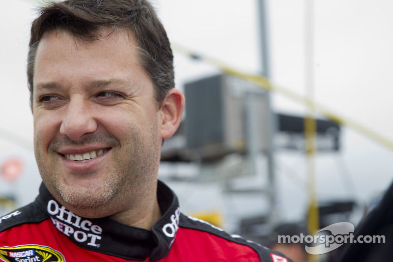 Tony Stewart Kansas II Friday media visit