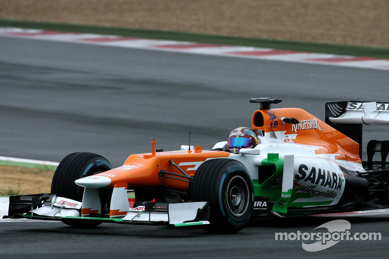 Sahara Force India completed its final day of Young Driver testing at ...