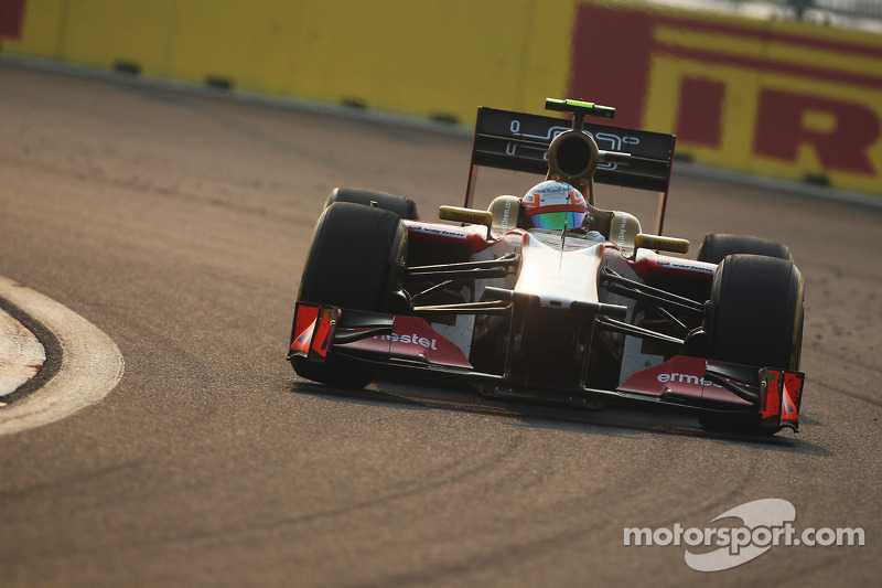 HRT's Karthikeyan finished the race at Korea International Circuit