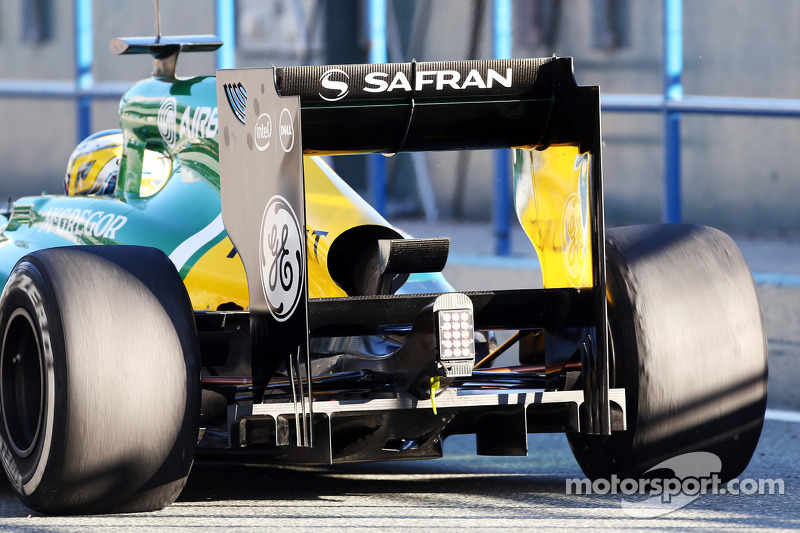 Pic and Caterham put in laps during day three of Jerez testing