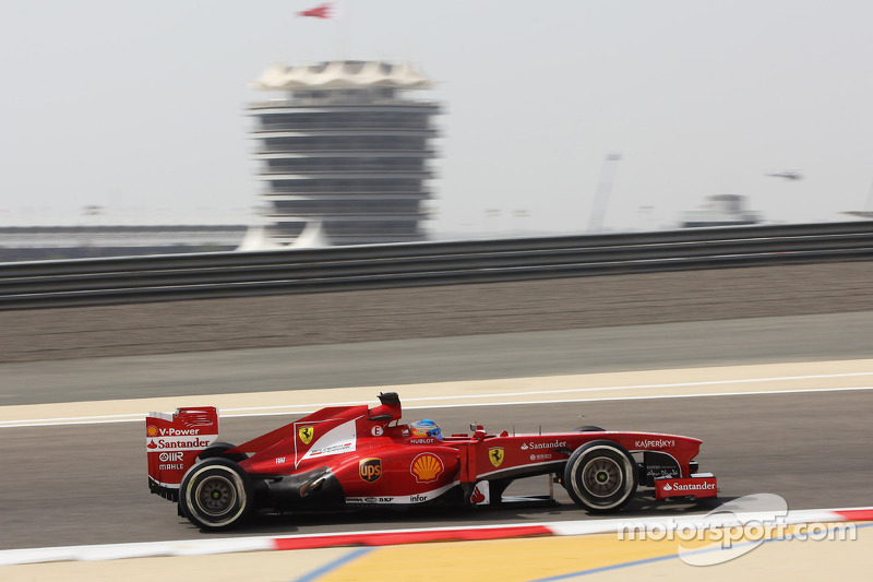 A calm Friday start in the desert for Ferrari in Bahrain