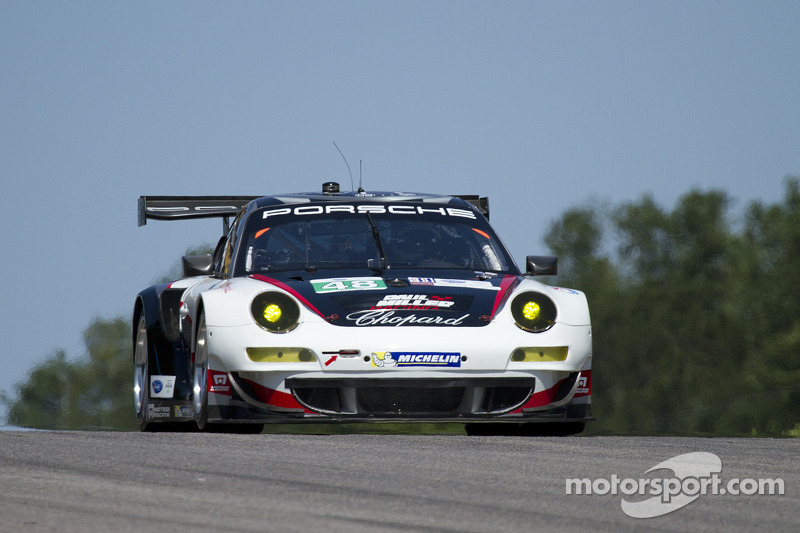 Paul Miller Racing Porsche 911 GT3 RSR starts fourth at Road America