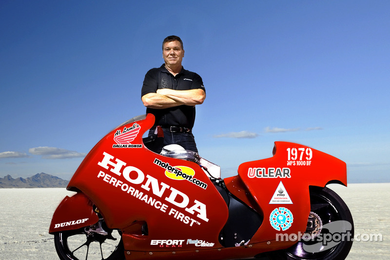 Al Lamb and Motorsport.com partner for land speed record