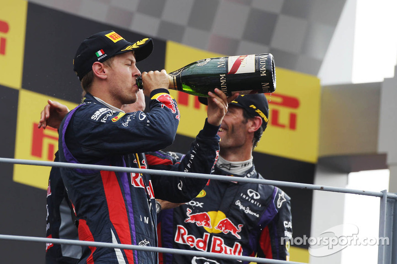 Red Bull celebrates its 40th victory at Monza