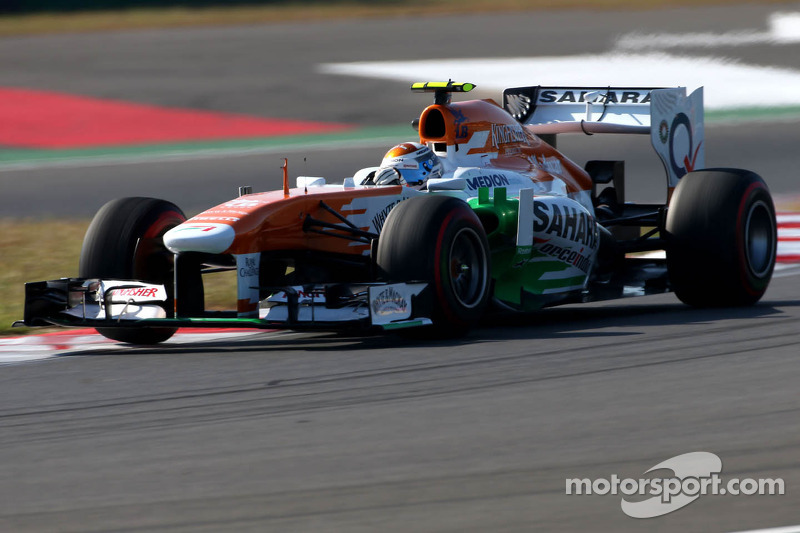 Sahara Force India completed a busy day of practice for the Korean GP