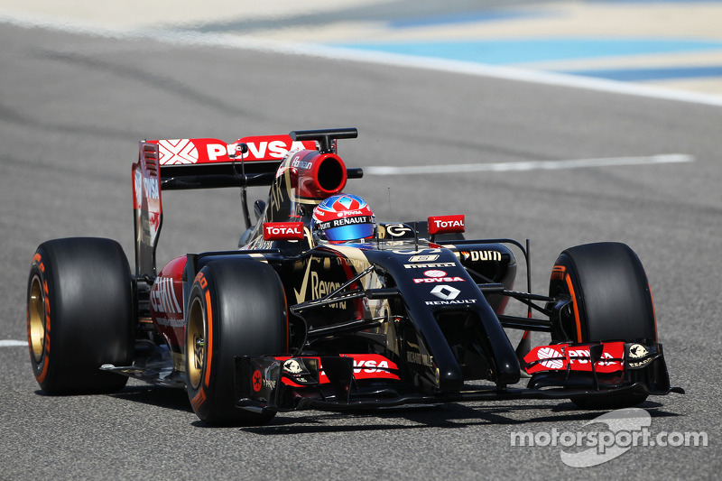 Bahrain Test: Grosjean and Maldonado talk about the Lotus E22