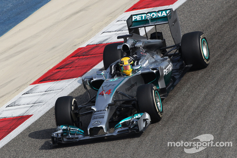 Mercedes' Hamilton concludes final pre-season test in Bahrain on top of ...