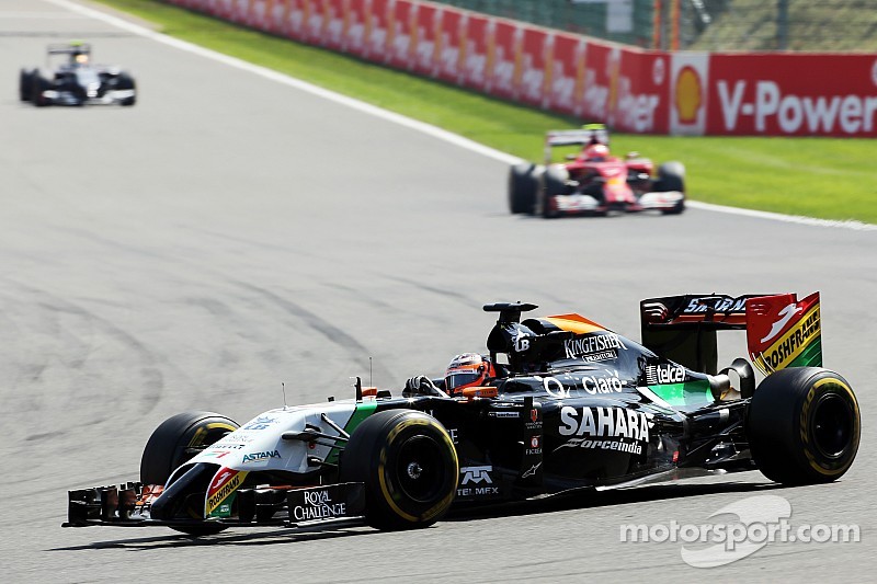 Sahara Force India scored two points in today’s Belgian GP