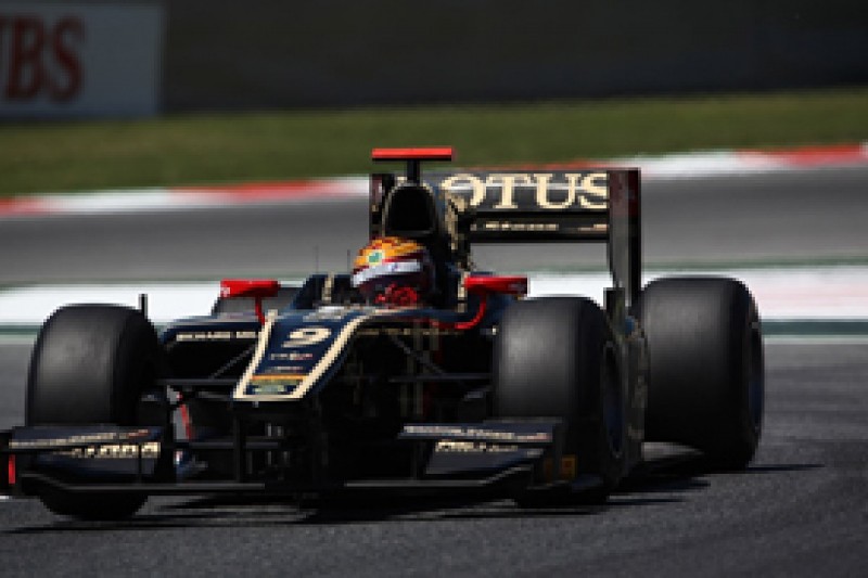 James Calado takes pole position for Lotus GP in GP2 qualifying at ...