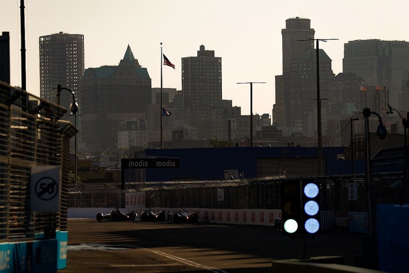 Formula E Race at Home Challenge Brooklyn Street Circuit track guide