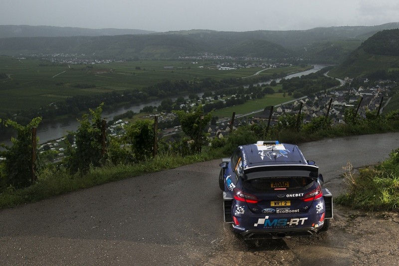 Rally Germany: Ott Tanak retakes lead from Andreas Mikkelsen