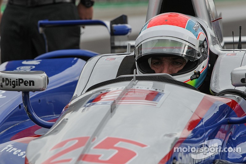 Justin Wilson gets back behind the wheel with no plans after Indy